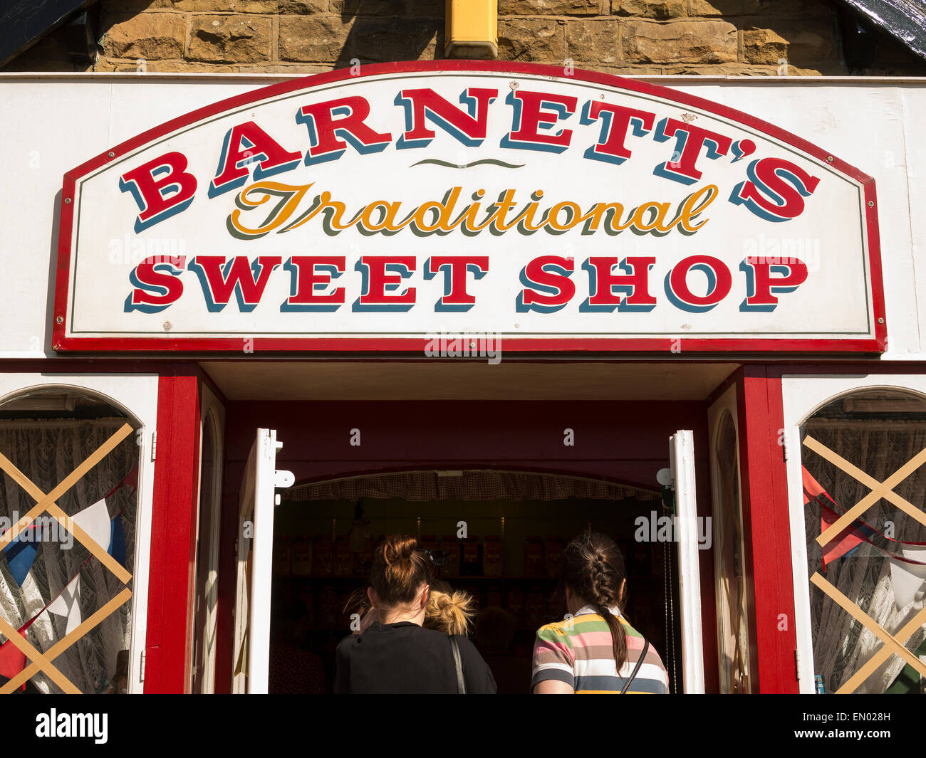 Vintage Traditional Sweet Shop At The National Tramway Museumcrichderbyshireuk Taken 0604