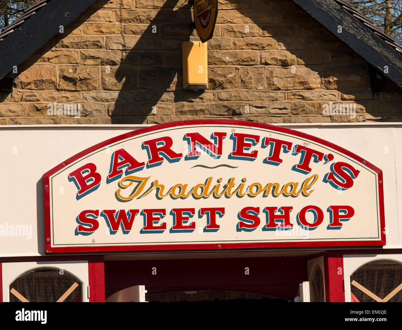 Vintage Traditional Sweet Shop At The National Tramway Museumcrichderbyshireuk Taken 0604