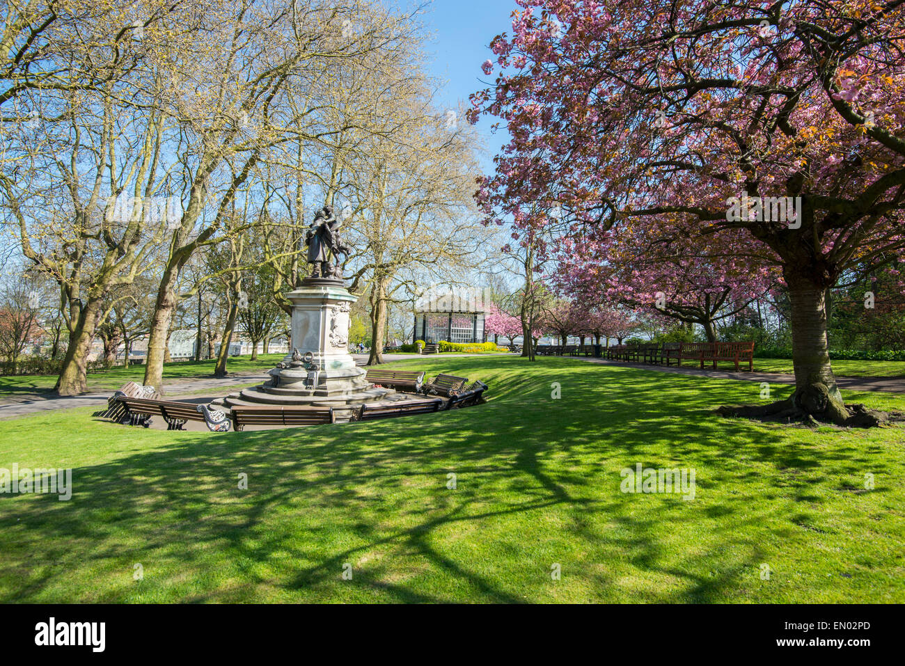 Nottingham castle gardens hi-res stock photography and images - Alamy