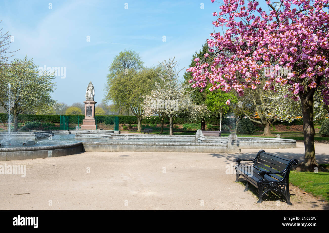 Memorial Gardens at Victoria Embankment in the Meadows, Nottingham ...