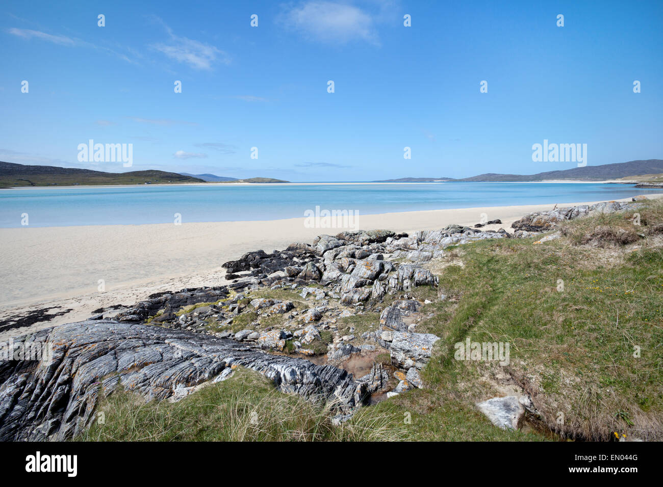 Luskentyre beach, Isle of Harris, Outer Hebrides, Scotland Stock Photo ...