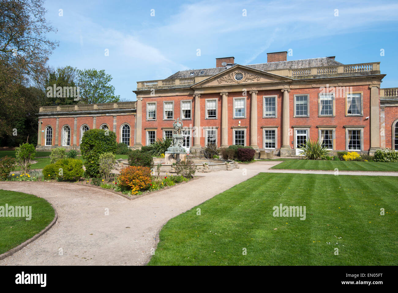 Spring at Colwick Hall Hotel, at Colwick Country Park in Nottingham ...