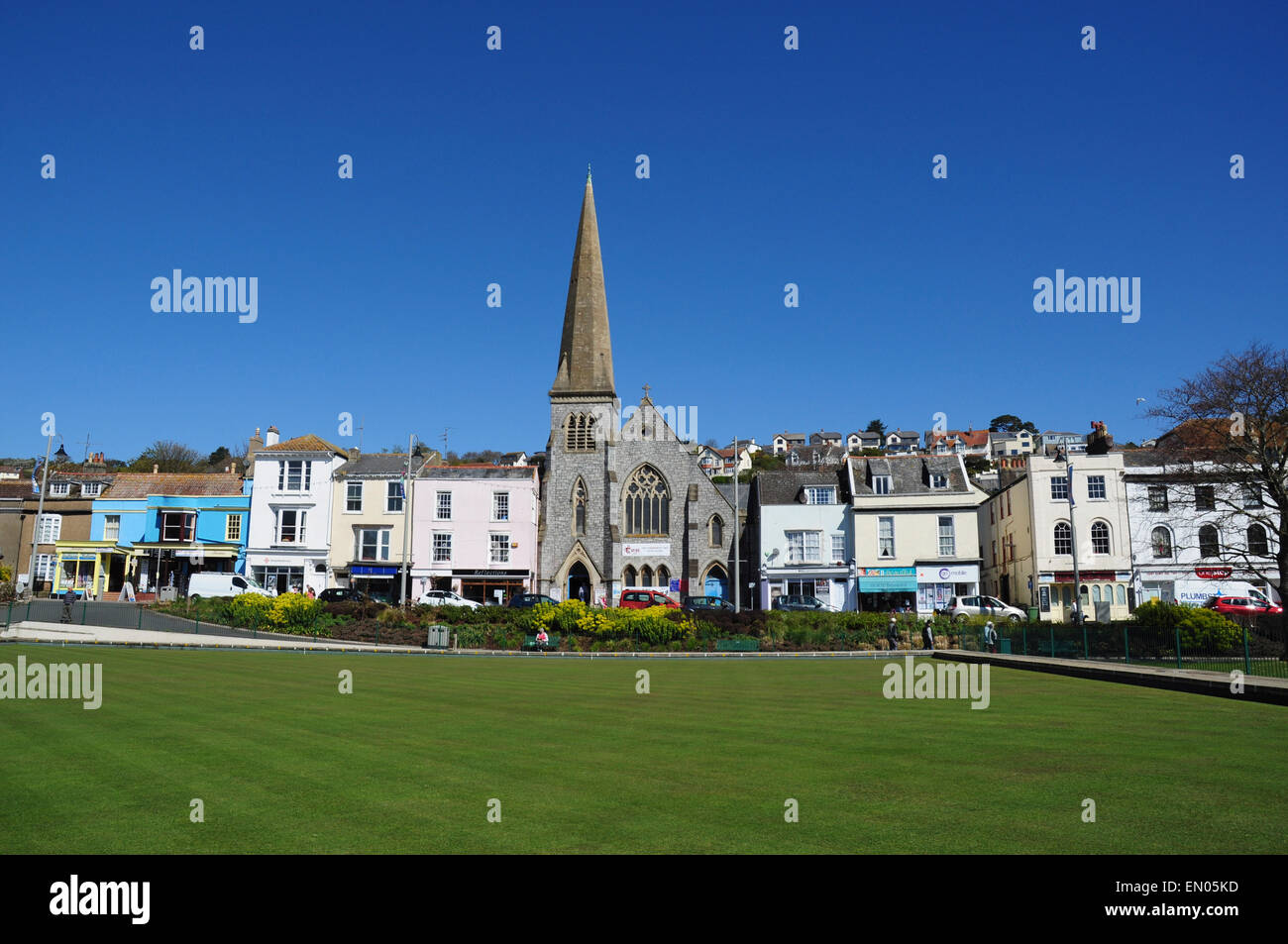 Dawlish town centre hi-res stock photography and images - Alamy