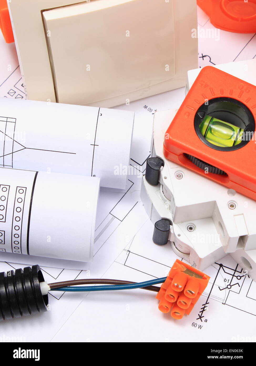 Components for use in electrical installations and electrical diagrams ...