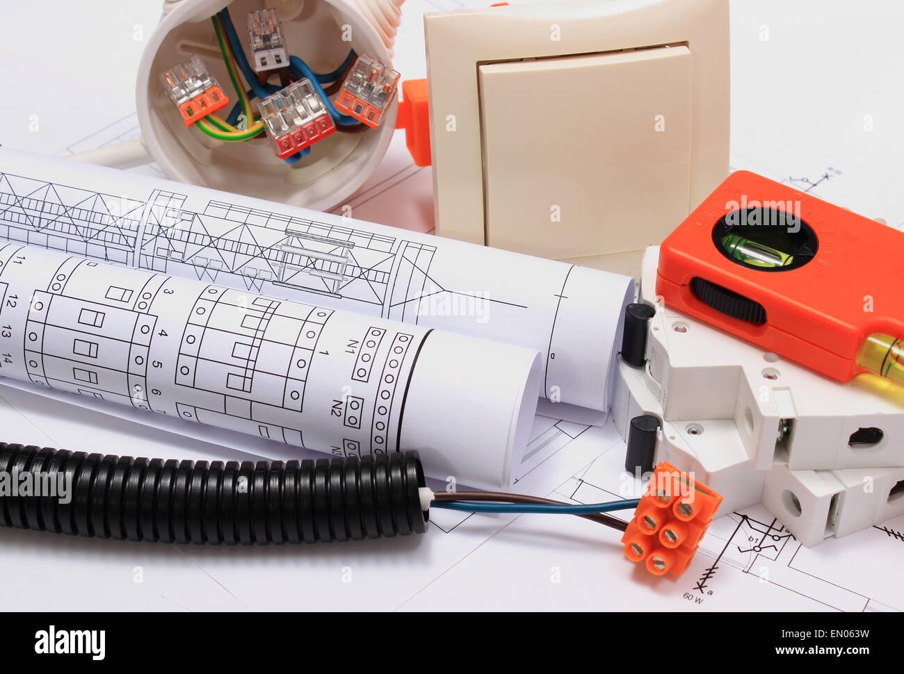 Components for use in electrical installations and diagrams, copper ...