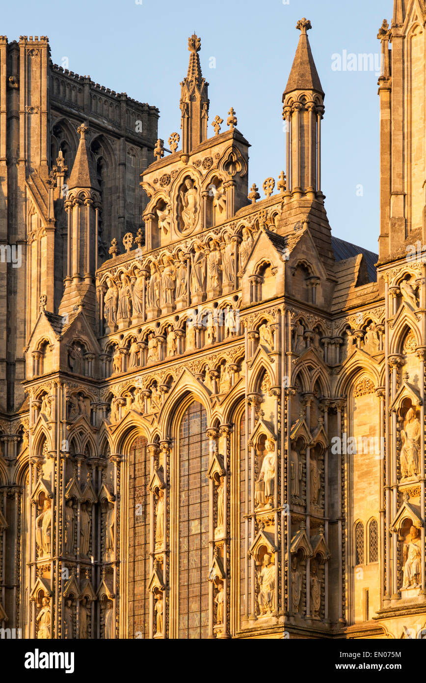 Wells cathedral architecture hi-res stock photography and images - Alamy