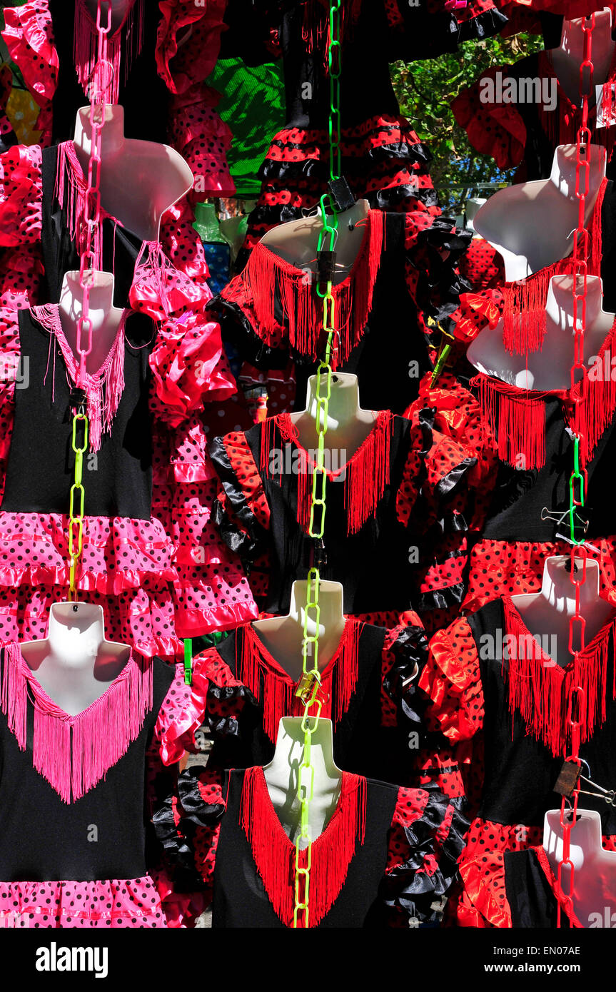 Typical flamenco costume hi-res stock photography and images - Alamy