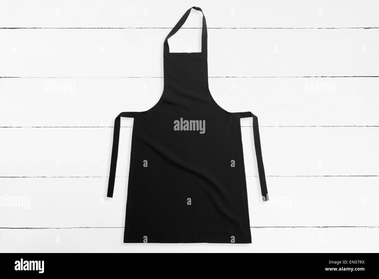 White background apron Black and White Stock Photos & Images - Alamy