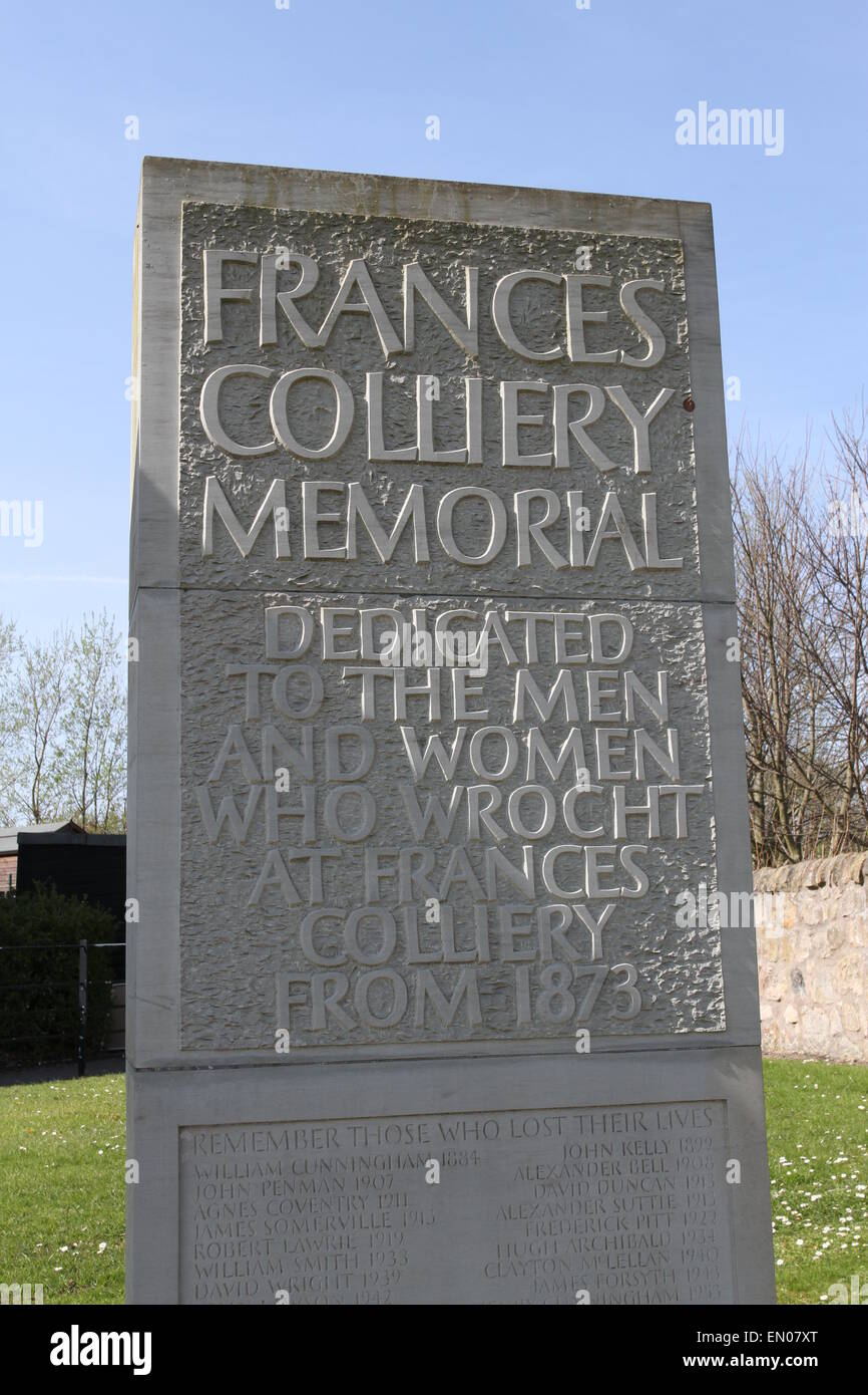 Dysart frances colliery hi-res stock photography and images - Alamy