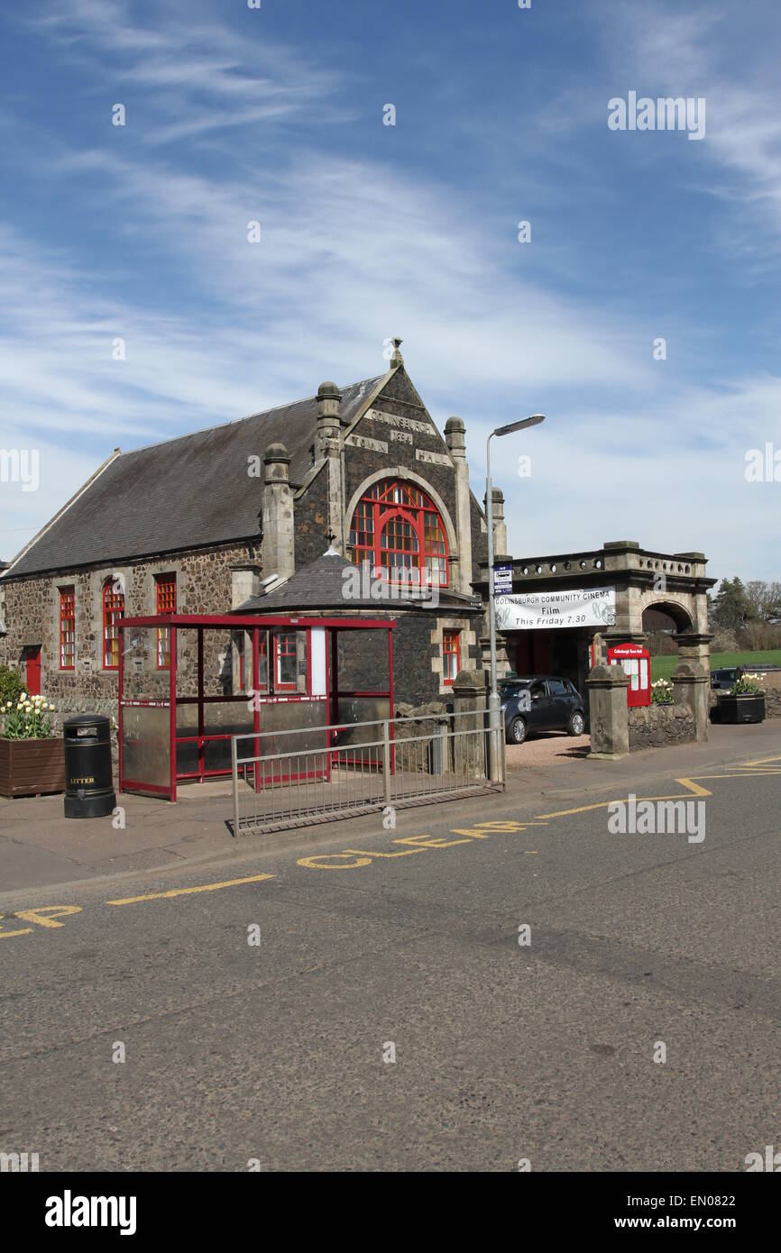 Exterior of Colinsburgh Town Hall Fife Scotland April 2015 Stock Photo ...