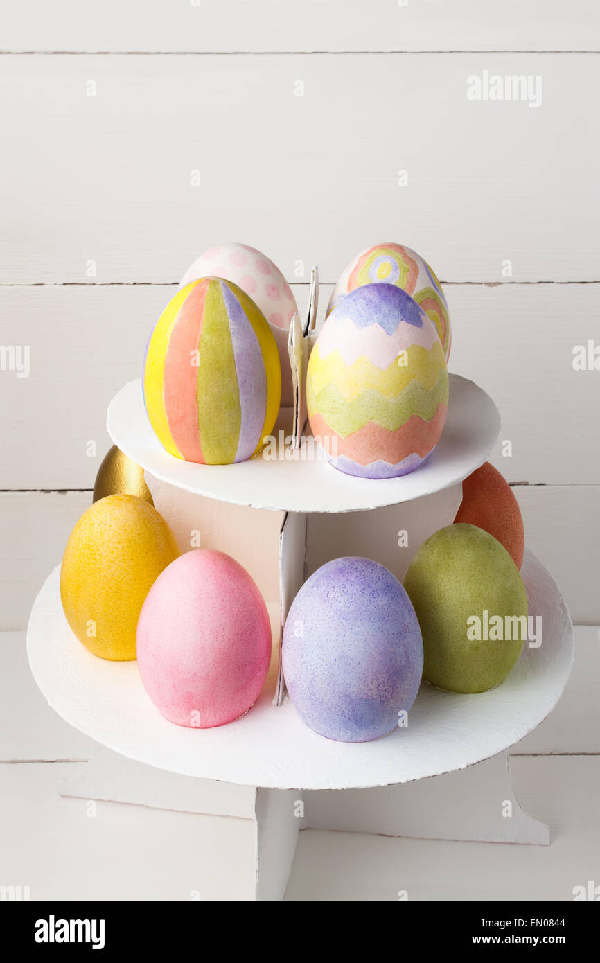 Colorful Easter eggs Stock Photo - Alamy