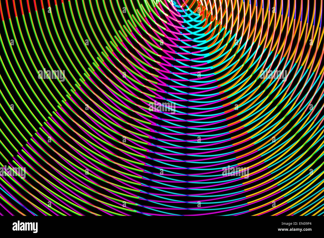 Abstract background made of magic neon lights Stock Photo - Alamy