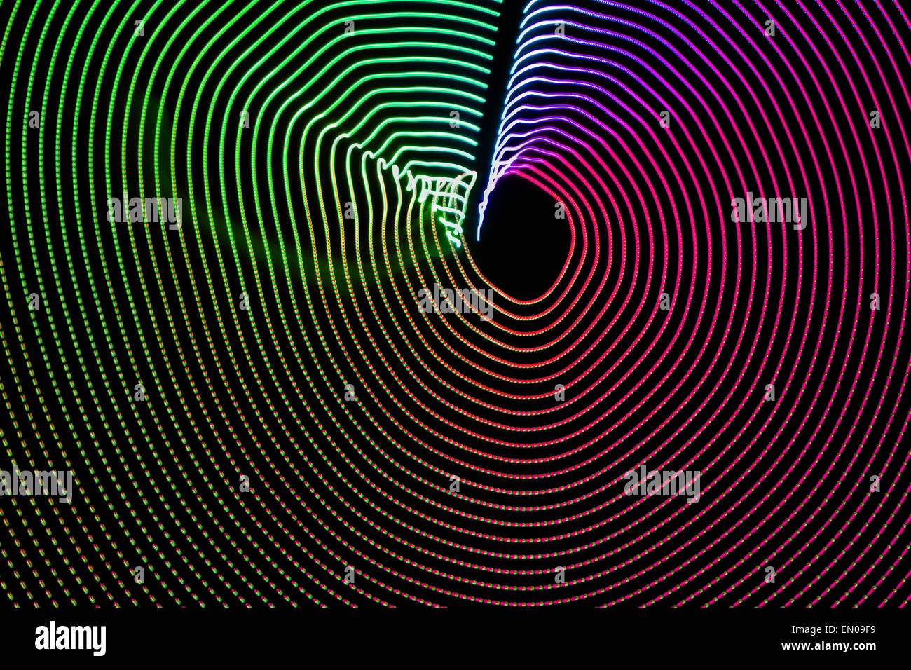 Abstract background made of magic neon lights Stock Photo - Alamy