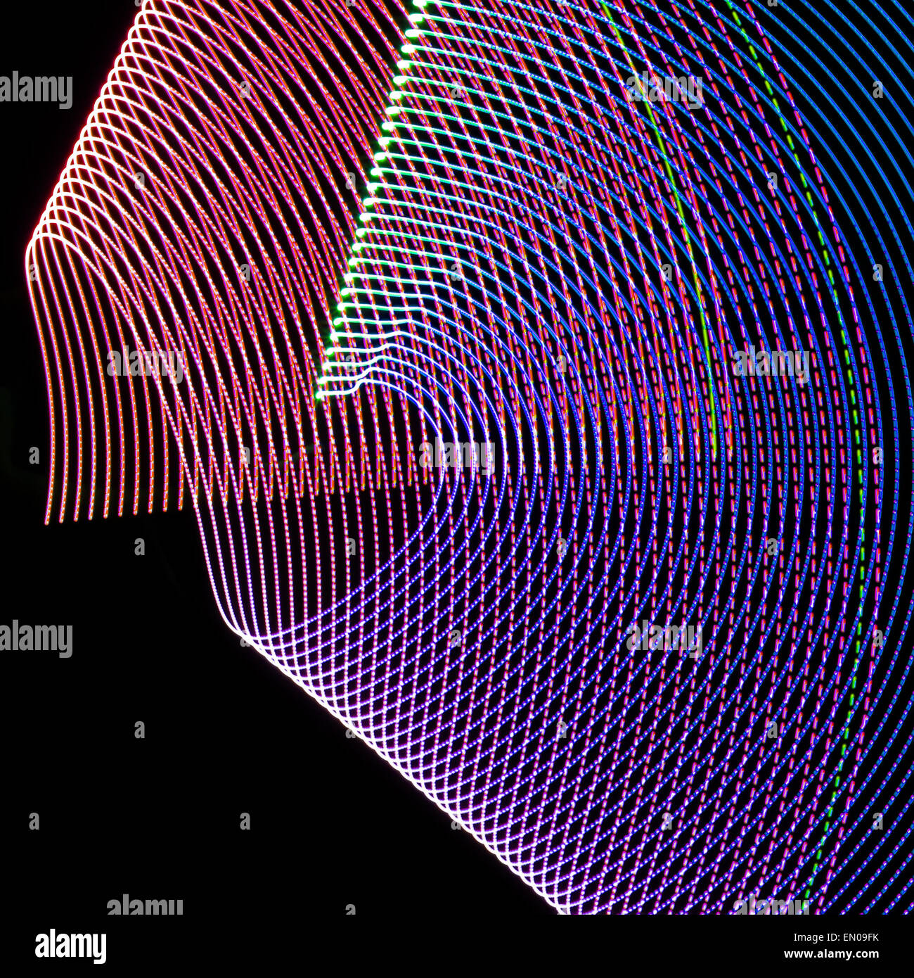 Abstract background made of magic neon lights Stock Photo - Alamy