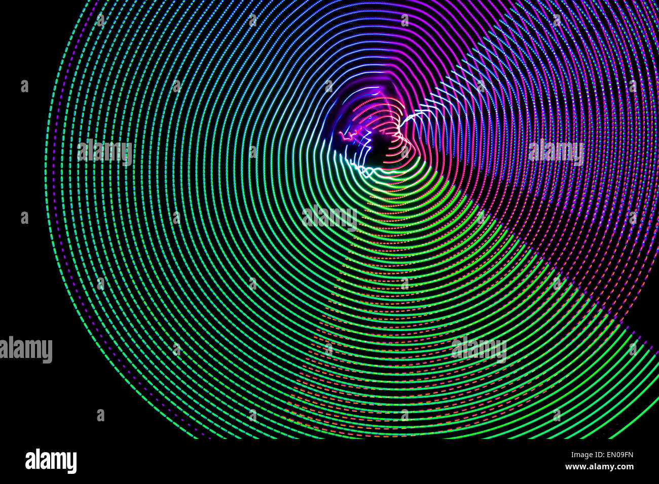 Abstract background made of magic neon lights Stock Photo - Alamy