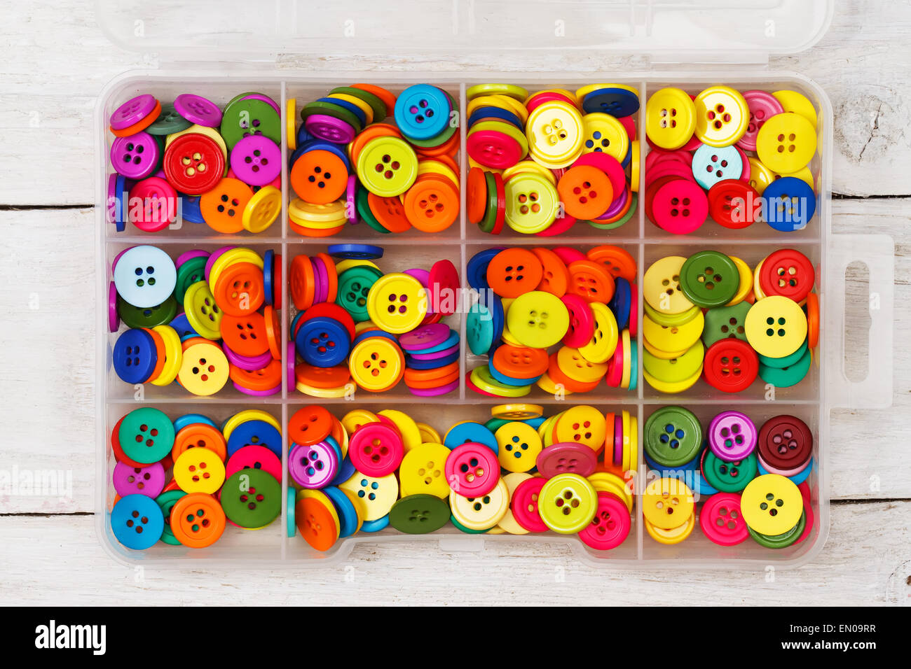 Box colourful buttons hi-res stock photography and images - Alamy
