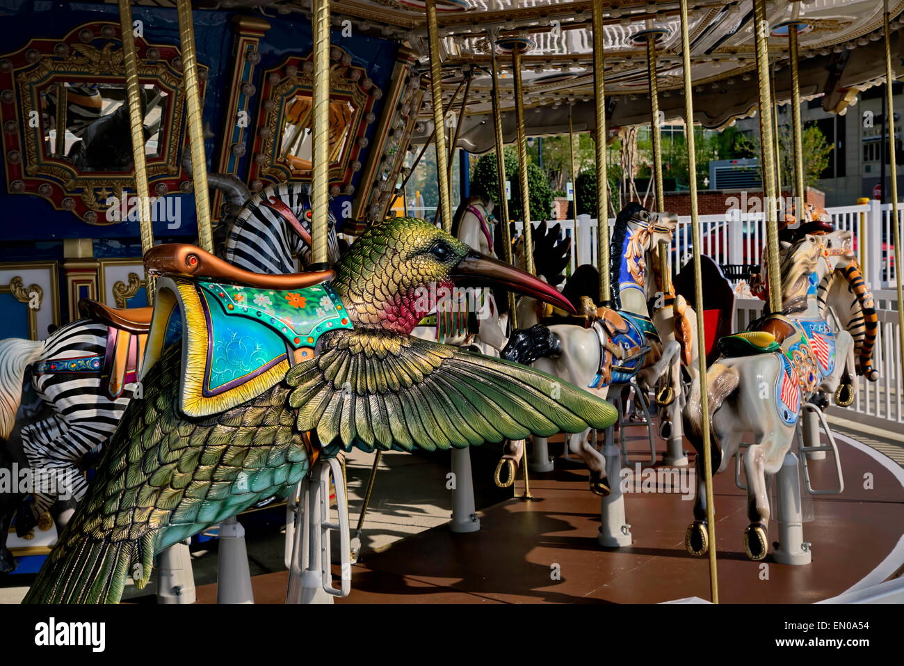 Carousel, National Harbor Stock Photo - Alamy