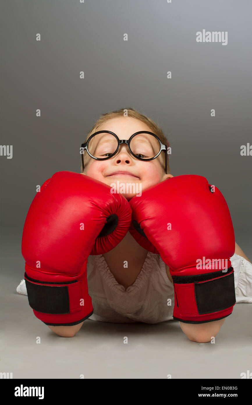 School kid boxing hi-res stock photography and images - Alamy
