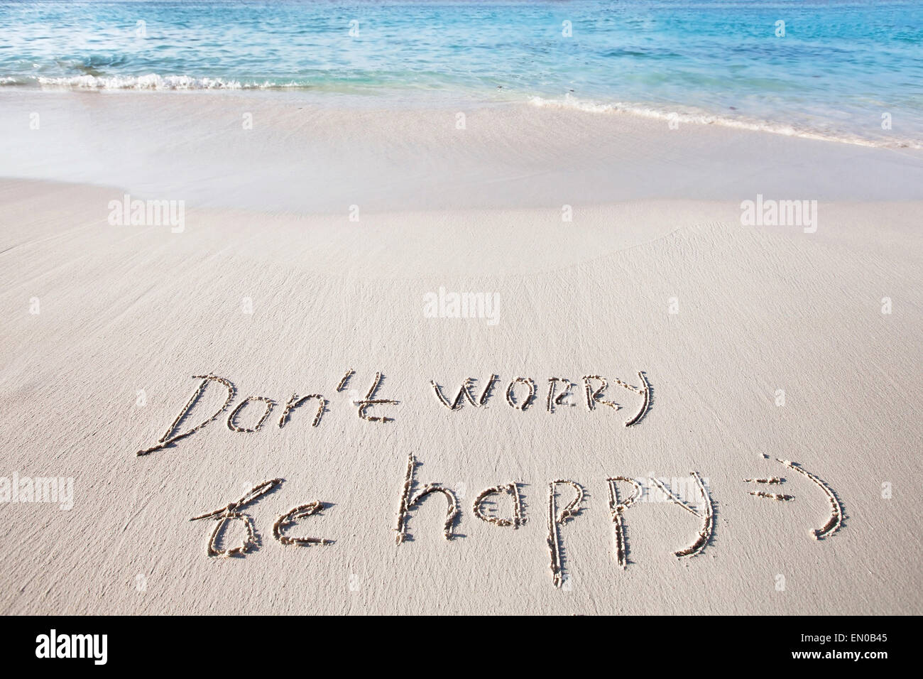 Dont worry be happy hi-res stock photography and images - Alamy