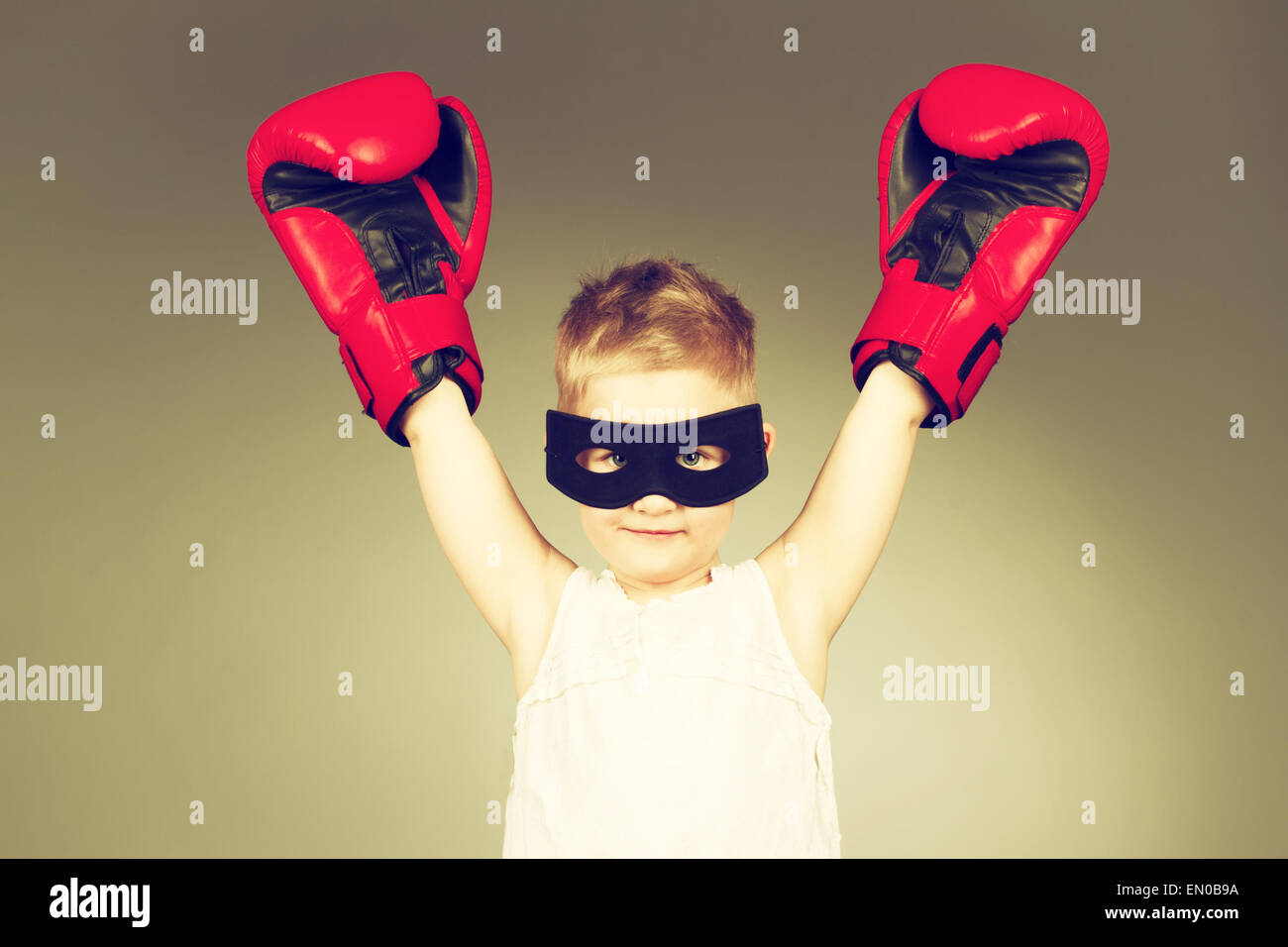 Boxing hands raised hi-res stock photography and images - Alamy