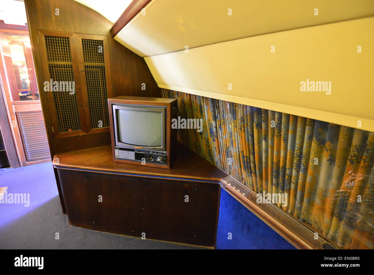 Elvis Presley's private Jet, Lisa Marie Stock Photo - Alamy