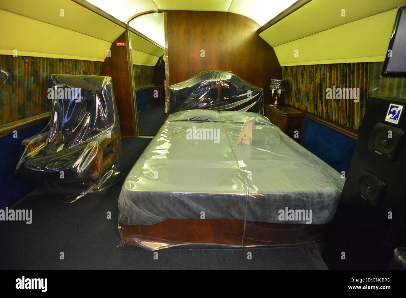 Elvis Presley's private Jet, Lisa Marie Stock Photo - Alamy