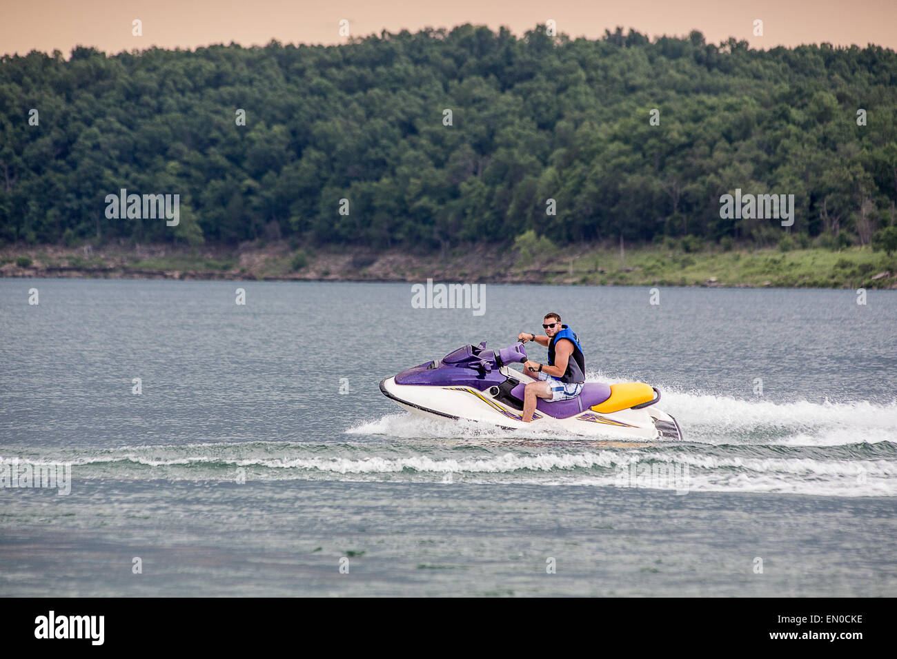 A man riding a jet ski hi-res stock photography and images - Alamy