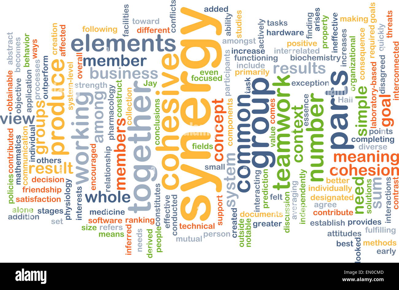 Synergy infographic hi-res stock photography and images - Alamy