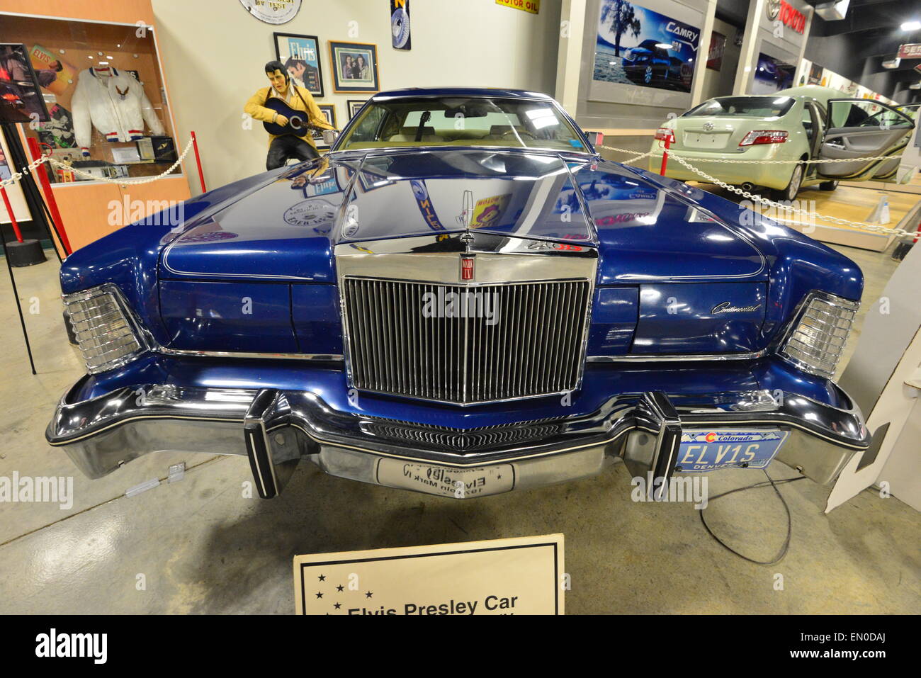Lincoln Continental which Elvis Presley bought Stock Photo - Alamy