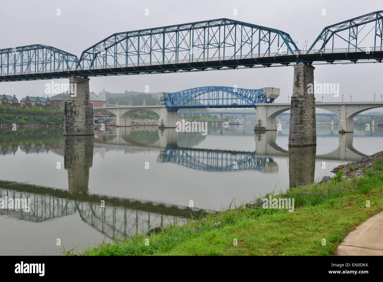 Walnut Bridge in Chattanooga Stock Photo - Alamy