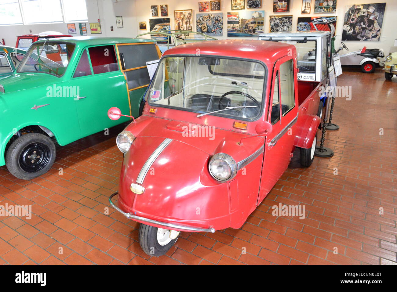 Micro cars at a museum in Nashville Stock Photo - Alamy