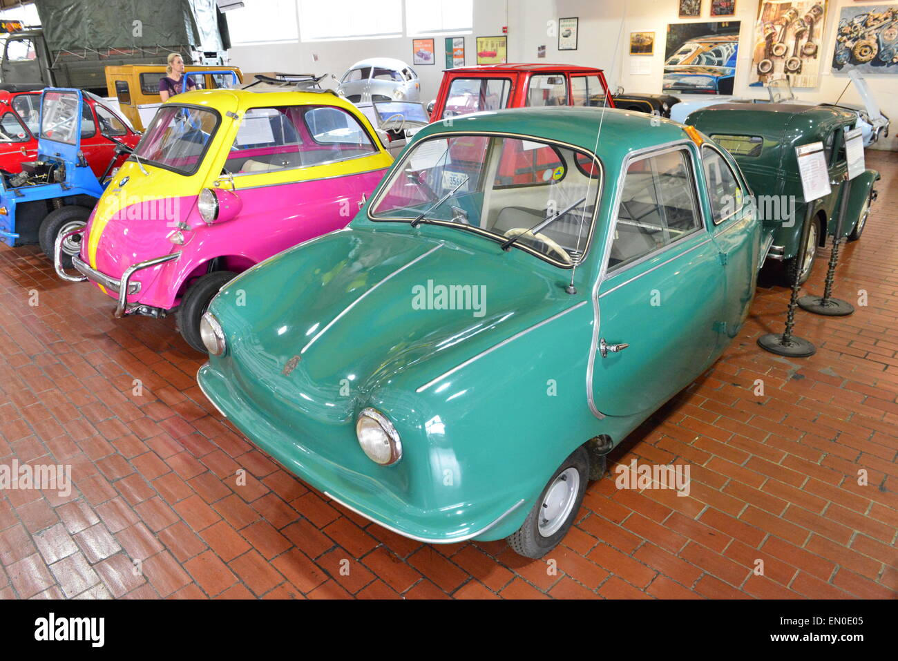 Micro cars at a museum in Nashville Stock Photo - Alamy