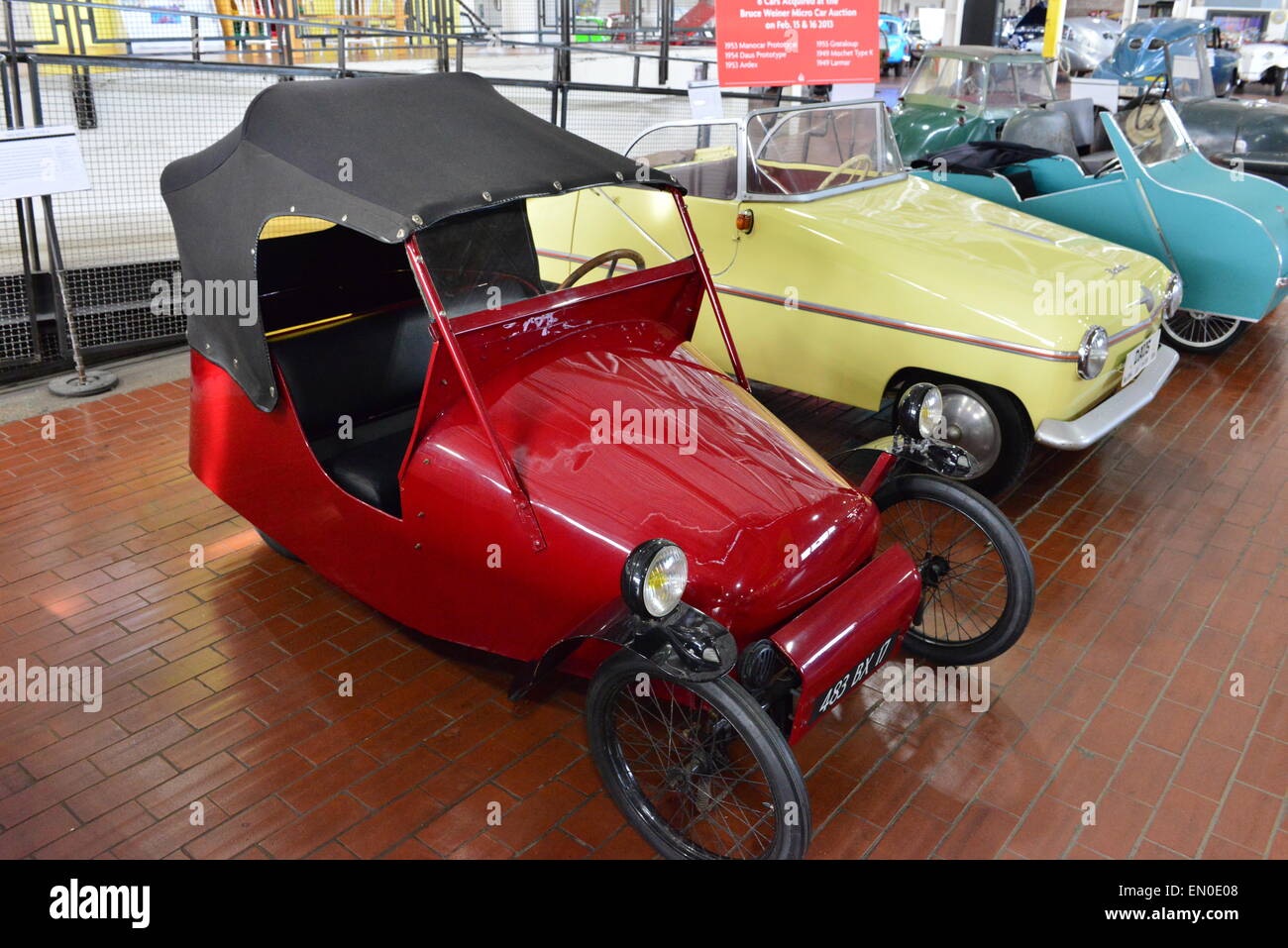 Micro cars at a museum in Nashville Stock Photo - Alamy