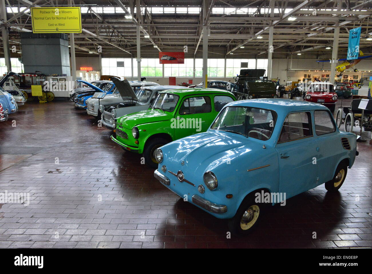 Micro cars at a museum in Nashville Stock Photo - Alamy