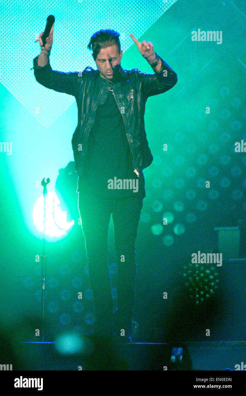 Toronto, Canada. 24th April 2015. American pop rock band OneRepublic ...