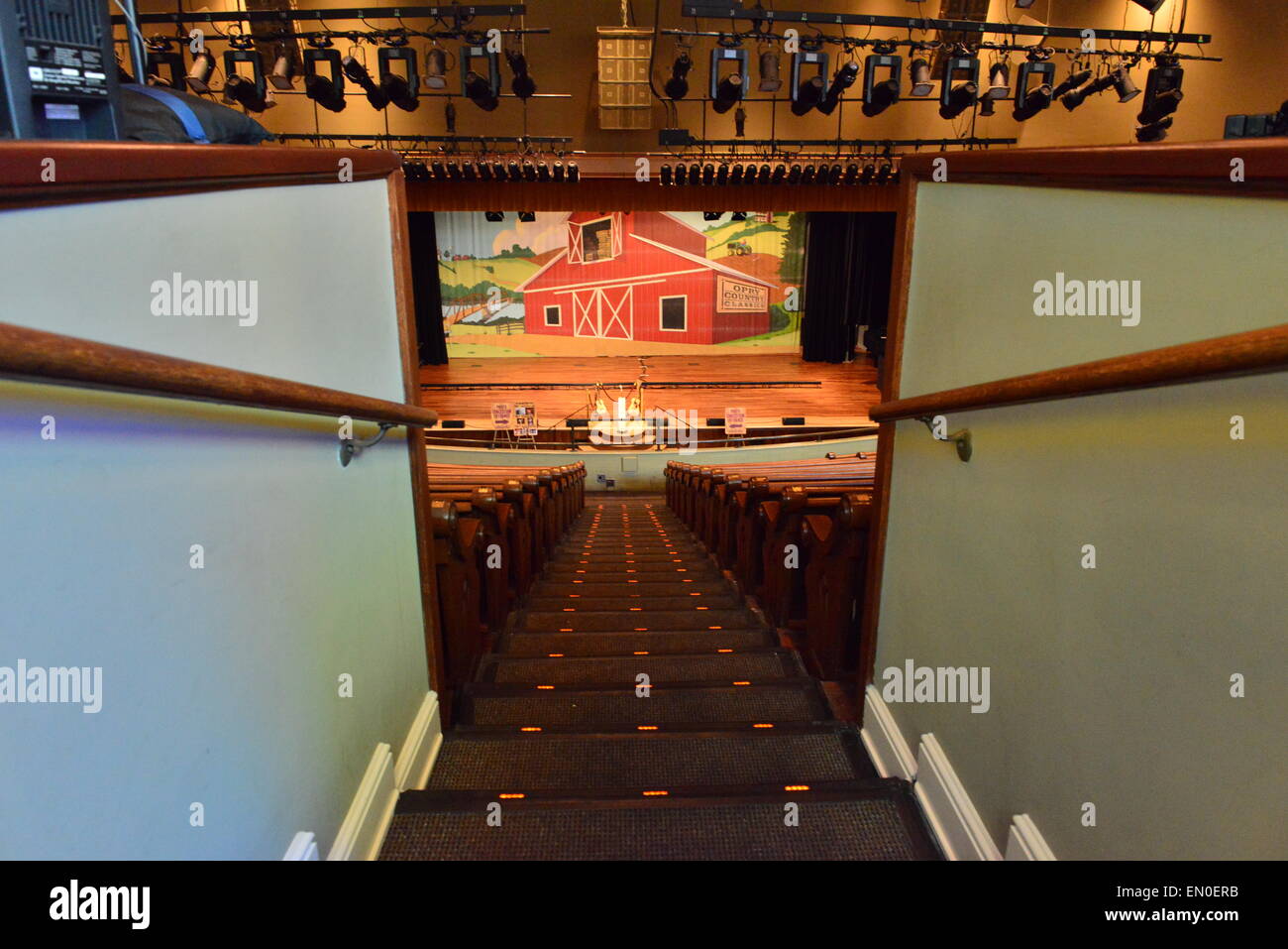 Auditorium grand ole opry ryman hi-res stock photography and images - Alamy