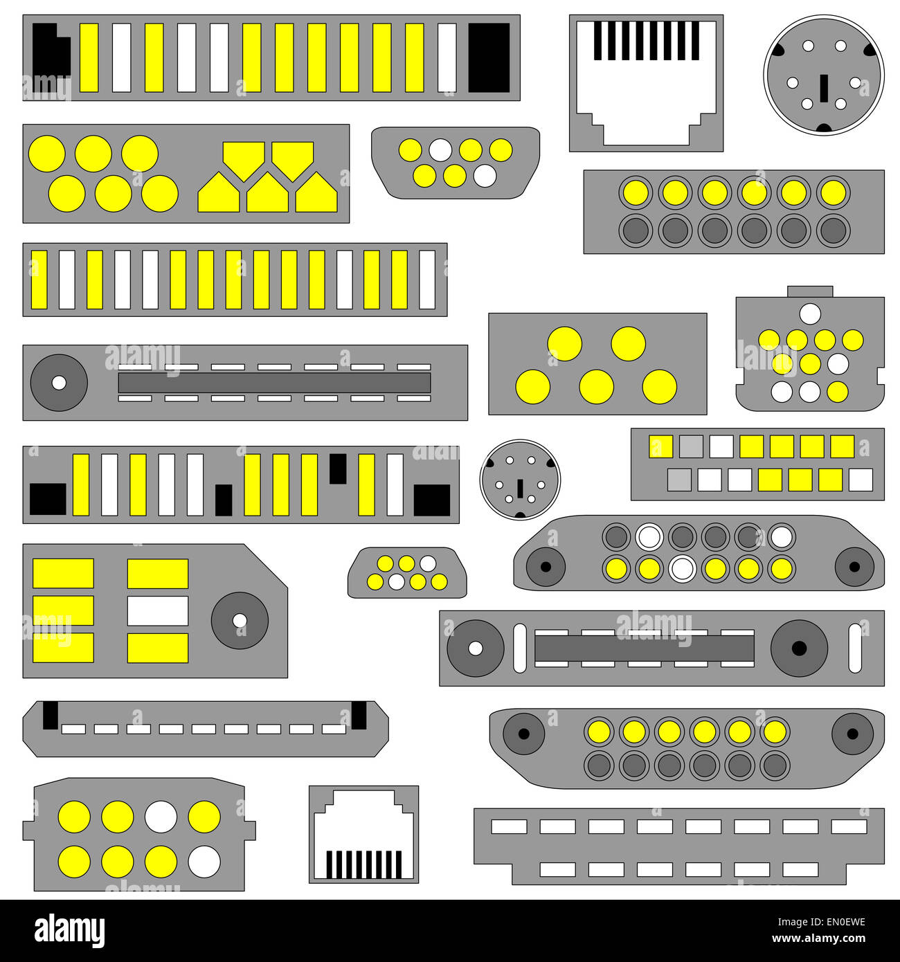 Telephone connectors hi-res stock photography and images - Alamy