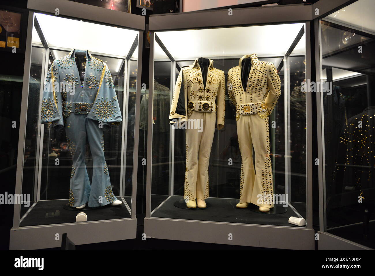 Elvis Presley stage suits Stock Photo - Alamy
