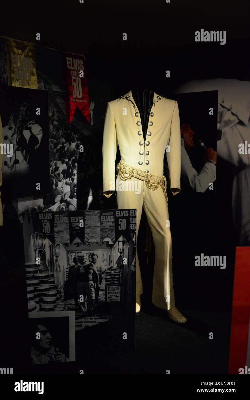 Elvis Presley stage suits Stock Photo - Alamy