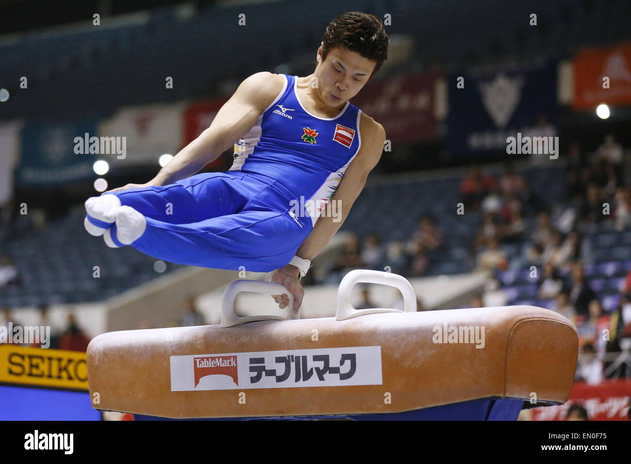 st Yoyogi Gymnasium, Tokyo, Japan. 24th Apr, 2015. Yusuke Saito, APRIL ...