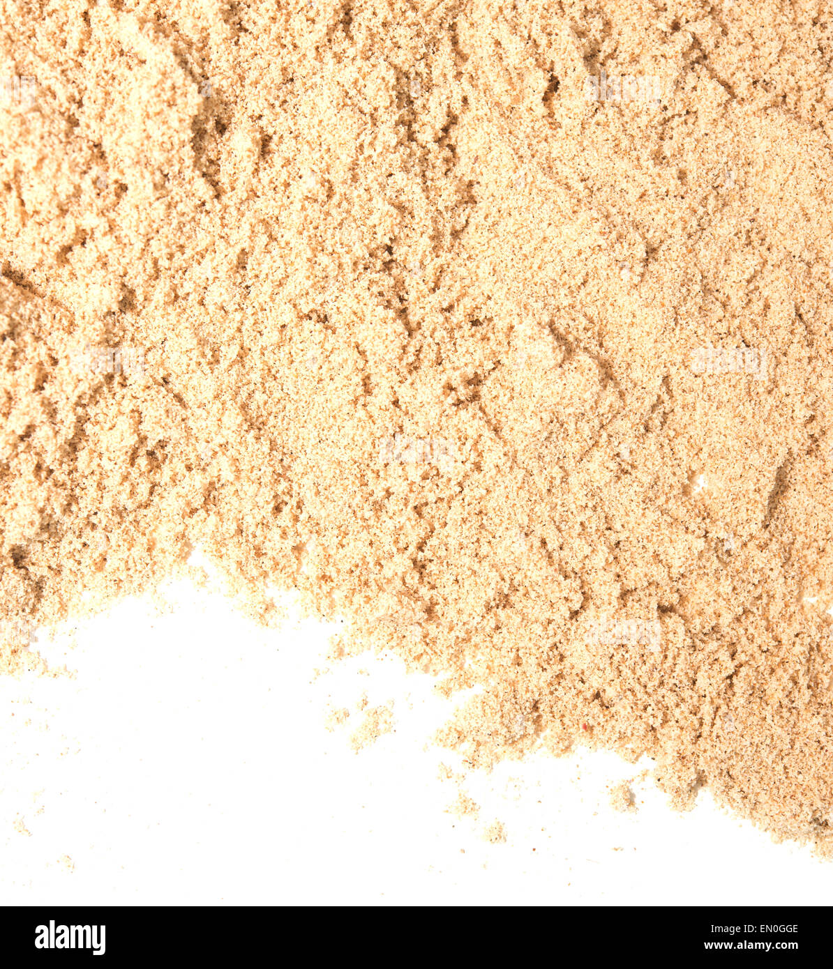 great sand isolated on white background Stock Photo - Alamy