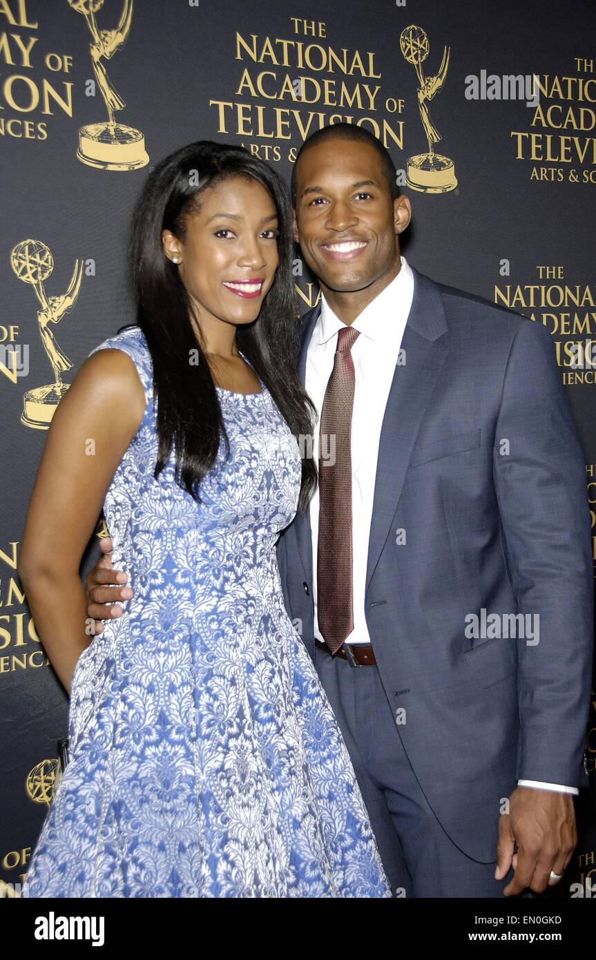 Universal City, CA. 24th Apr, 2015. Shay Saint-Victor, Lawrence Saint ...