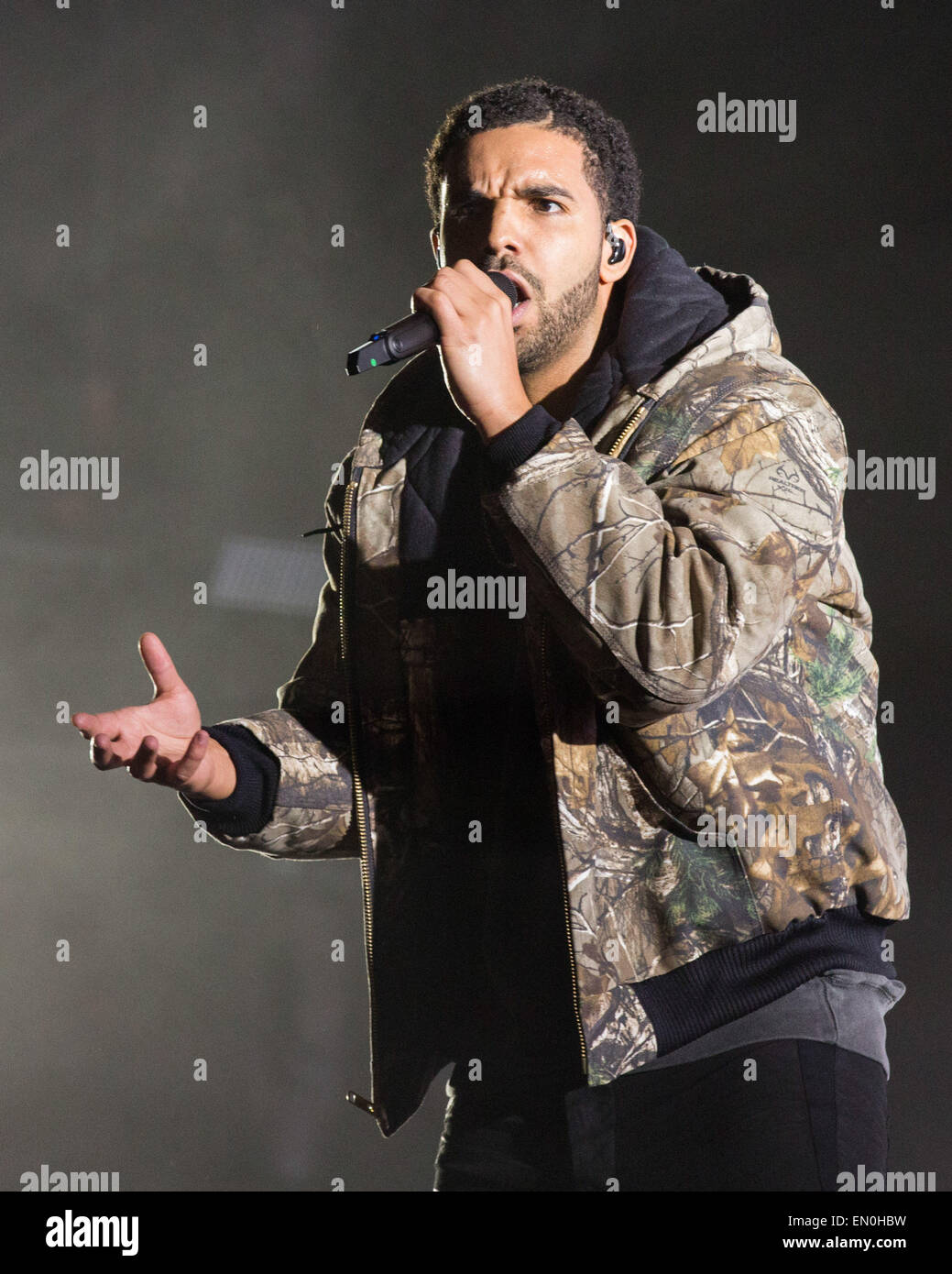 Indio, California, USA. 19th Apr, 2015. Singer DRAKE performs live ...