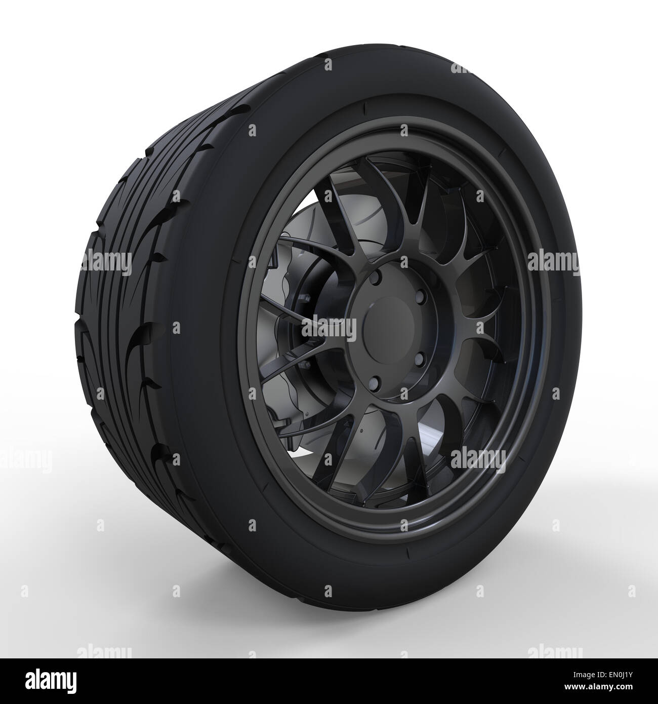 Wheel tyre white background hi-res stock photography and images - Alamy