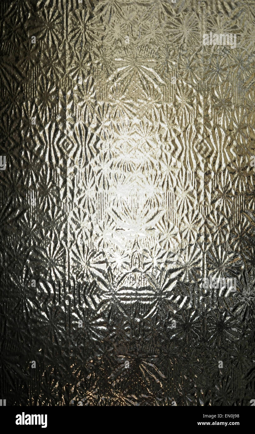 Embossed glass surface. Close-up Stock Photo - Alamy