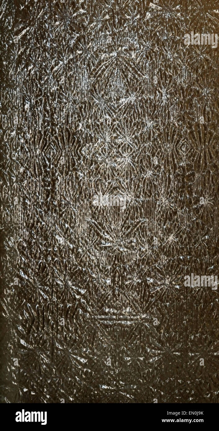 Embossed glass surface. Close-up Stock Photo - Alamy