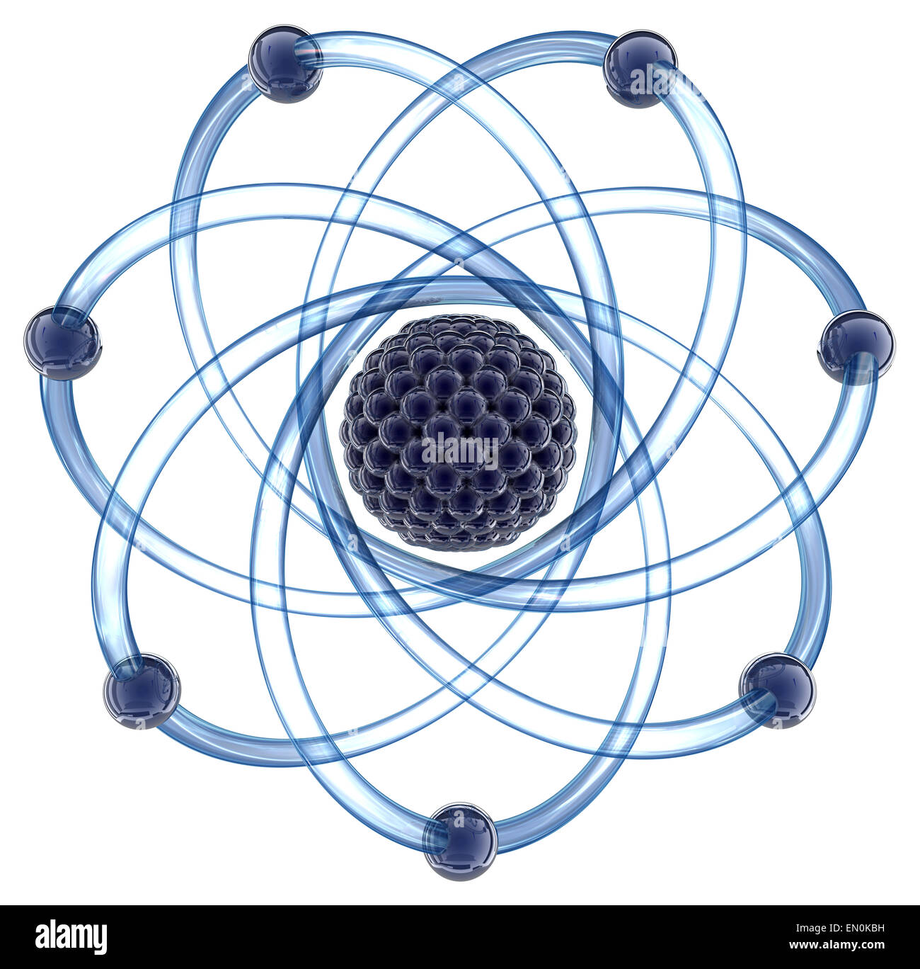 Science atom physics logo art hi-res stock photography and images - Alamy