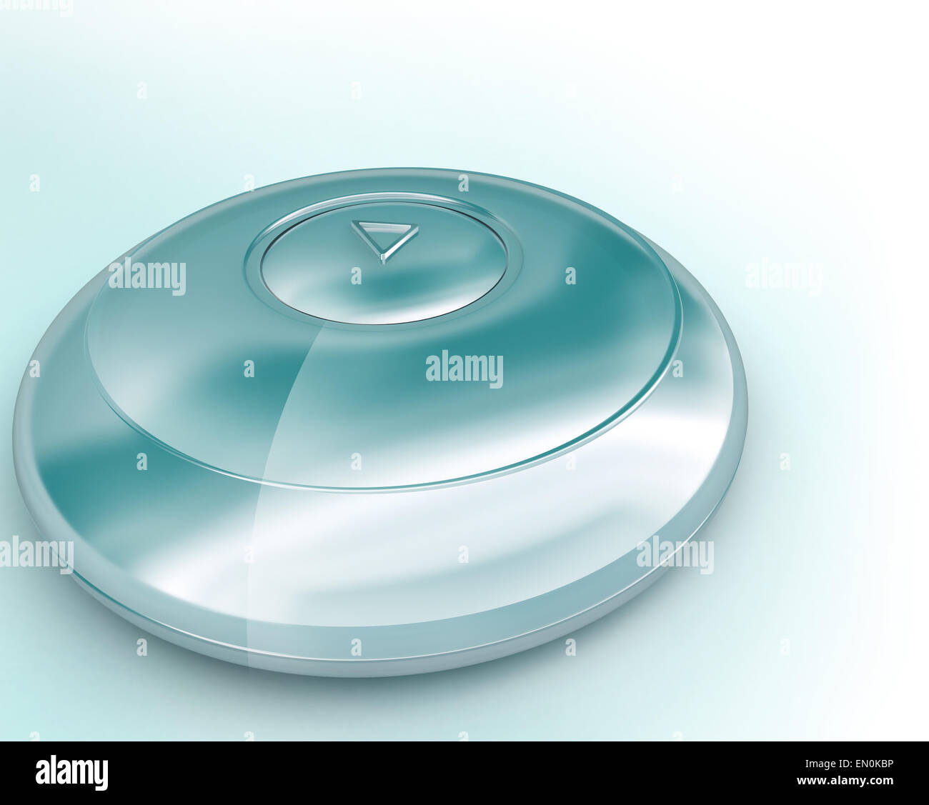 Futuristic play button Stock Photo - Alamy