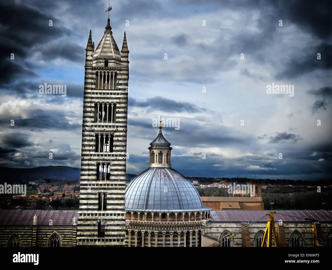 a view of Siena,Italy Stock Photo - Alamy