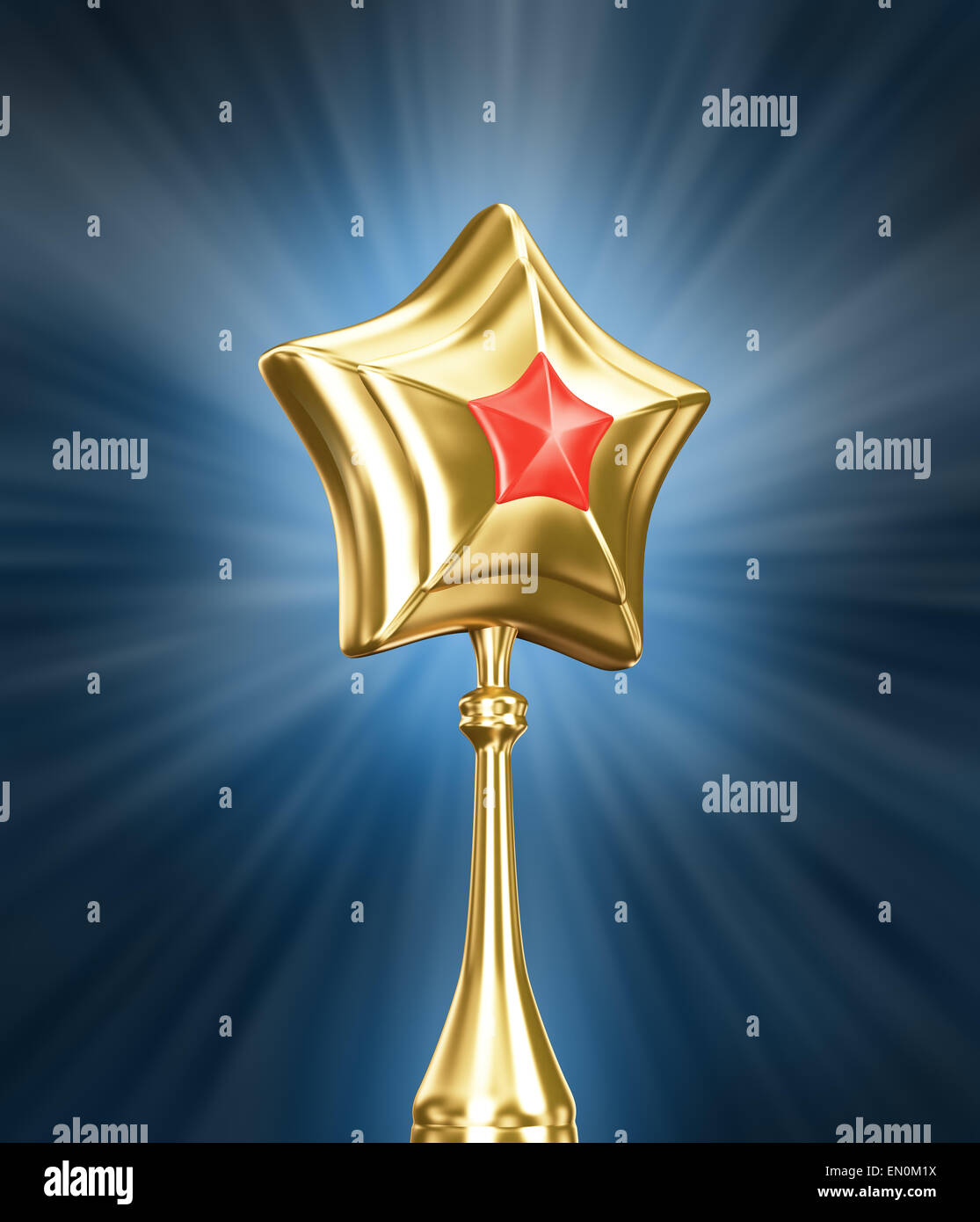 Golden line star logo hi-res stock photography and images - Alamy